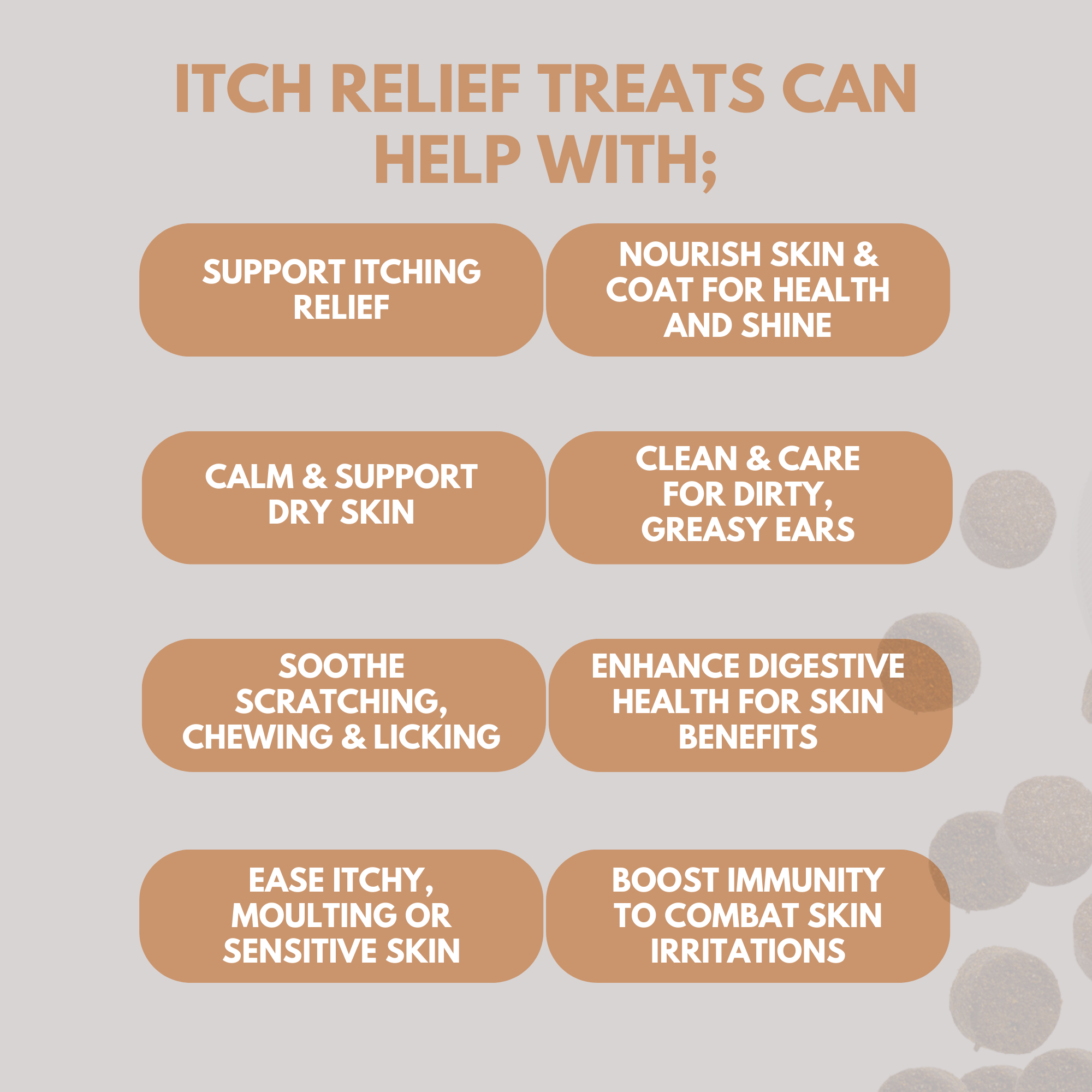 Itch Relief Dog Treats & Supplements | Soothe Skin Irritation | Vet ...
